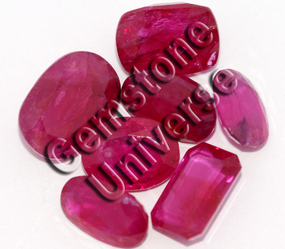 Fully Natural Unheated Fiery Pinkish Rubies from Tajikistan now ...