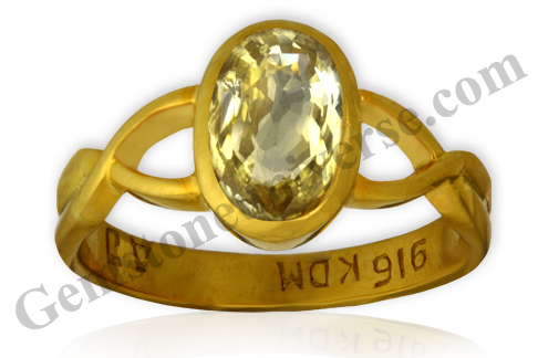 Yellow Sapphires bring prosperity to anyone who wears it