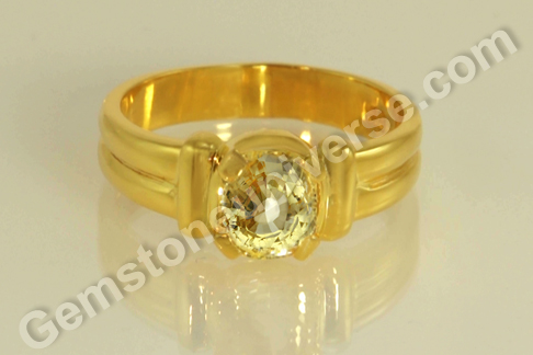 Adamantine Lustre of in a Natural Yellow Sapphire – Magic of a Master ...