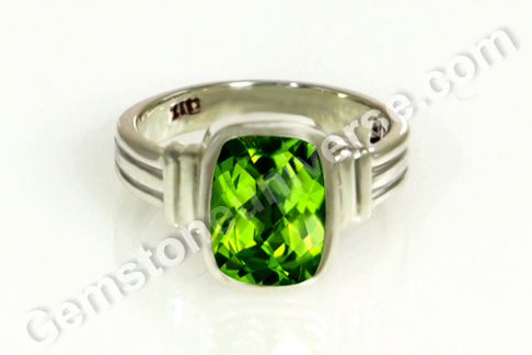 Cleopatra’s Favourite Gem – Natural Peridot in a Mercury Talisman Ring