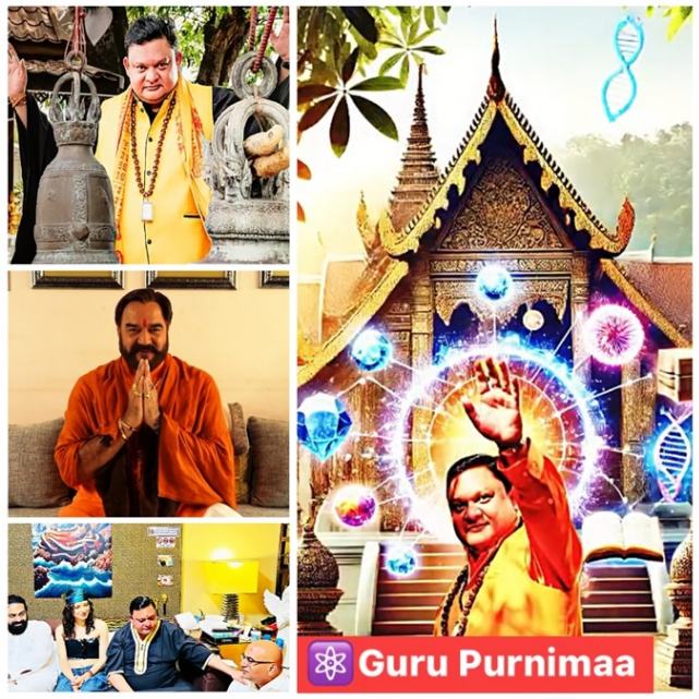 Guru Purnimaa Blessings and A Message Eternal from One Teacher To Another Or Rather from One ...