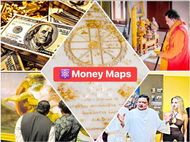 Secret Extreme Money Map Tantra Codes - Revered and Beloved Param Arjan Guruji Shrii Arnav