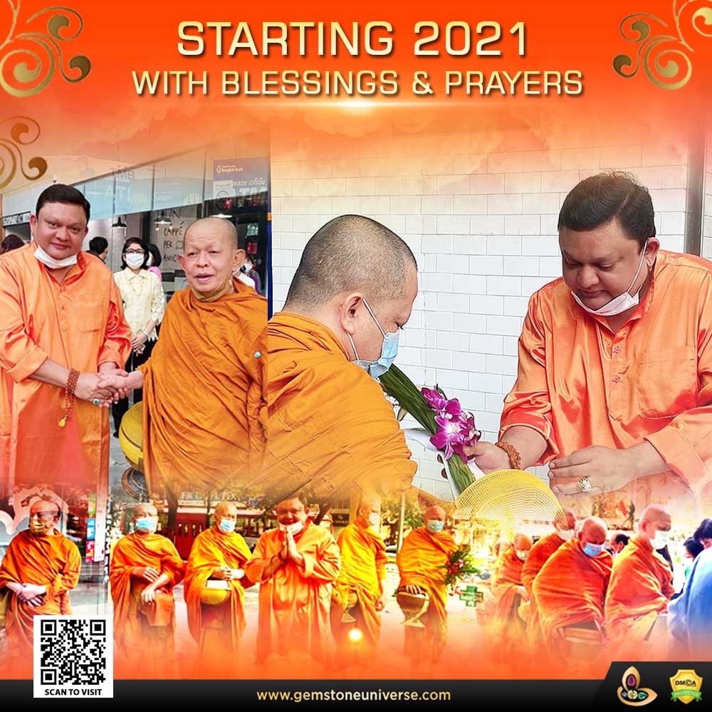 Starting New Year with blessings of God Guru Gems and Gemstoneuniverse