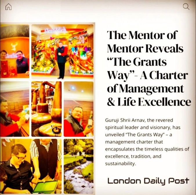 The London Daily Post toasts “THE GRANTS WAY”- Making it to the Front Page