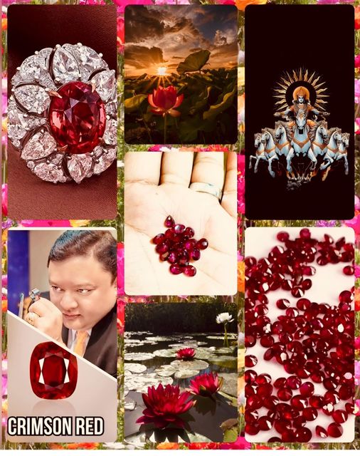 The Purest Ruby Colour for magnificent Results from Sun who rules Sunday